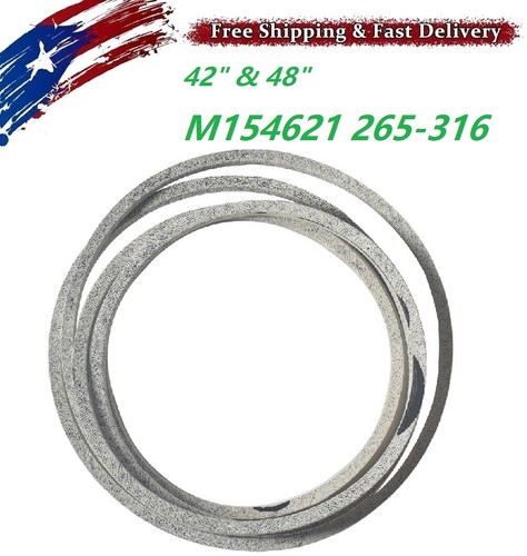 Deck Belt For John Deere 42" & 48" M154621 X300 X320 X340 X360 Z245 265 ...