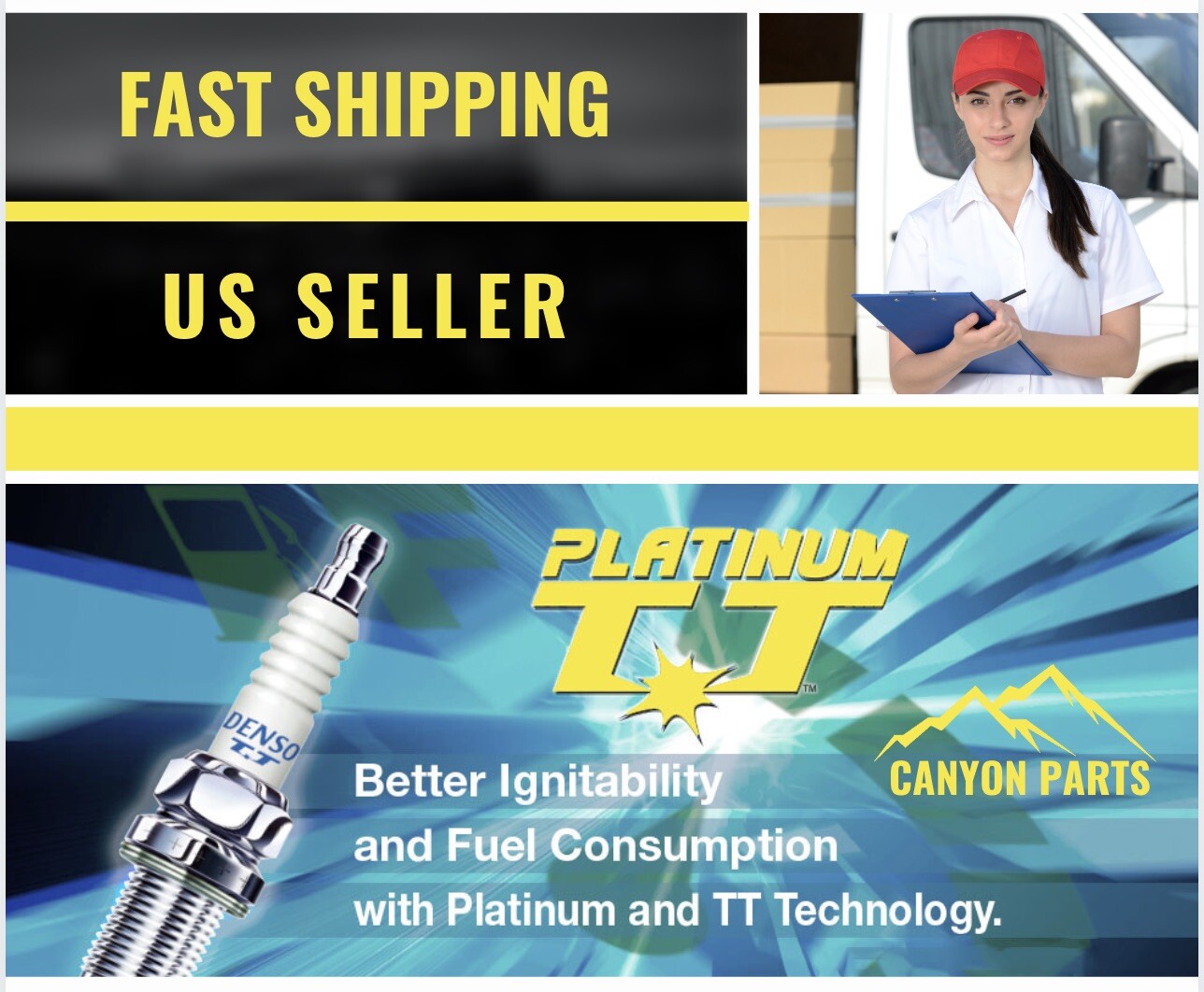 New 8pc DENSO Platinum TT Spark Plugs for 2000-2009 TOYOTA TUNDRA V8-4 ...