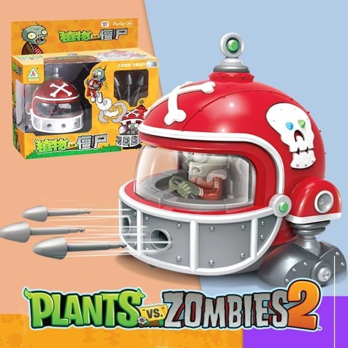 Plants Vs Zombies 2 Mecha Football Zombie Toy Set Pull Back Car Action ...