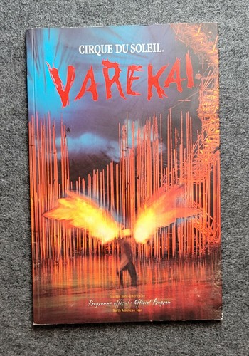 Cirque Du Soleil VAREKAI 2002 Official Program North American Tour ...