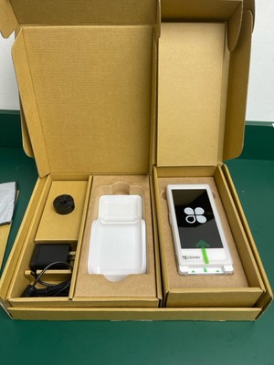 Clover Flex 3 Handheld POS System Model C405 w/ Charging Cradle - Wh ...