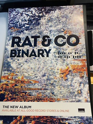 Rat & Co Binary Poster 42cm x 59.5cm | eBay Australia