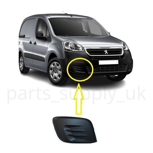 FOR PEUGEOT PARTNER 15-19 FRONT BUMPER FOG GRILL COVER RIGHT 1613564580 ...