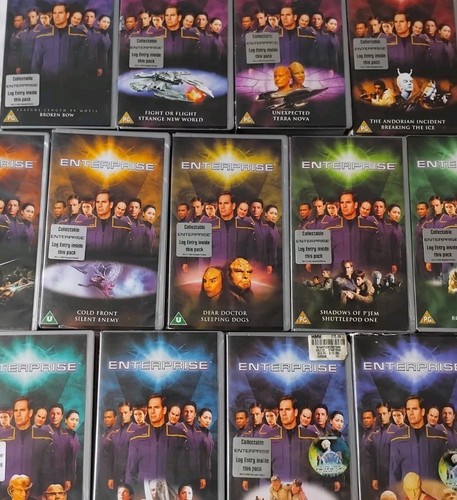Star Trek: Enterprise - Complete Season 1 - VHS - Fast Dispatch | eBay