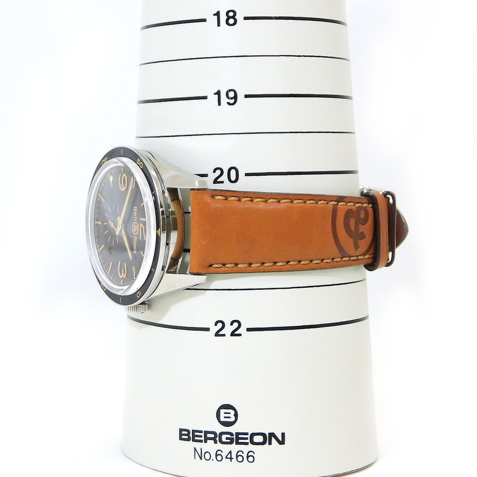 Bell & Ross Golden Heritage BR123-95-SP Automatic Men's Watch #W532 ...