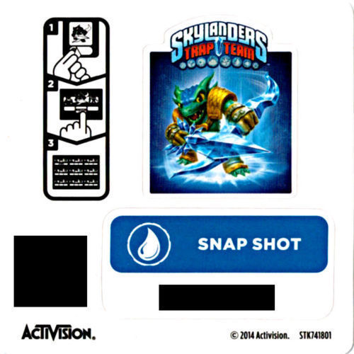 Skylanders Trap Team Snapshot Code