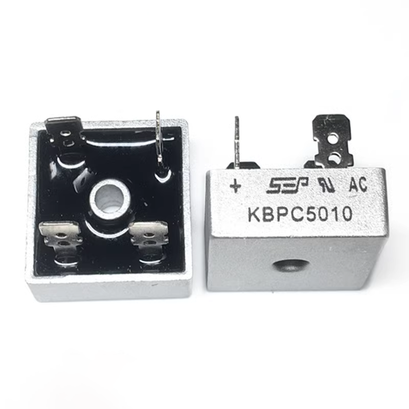 5/10PCS KBPC5010 1000V 50A Metal Case Single Phase Diode Bridge ...