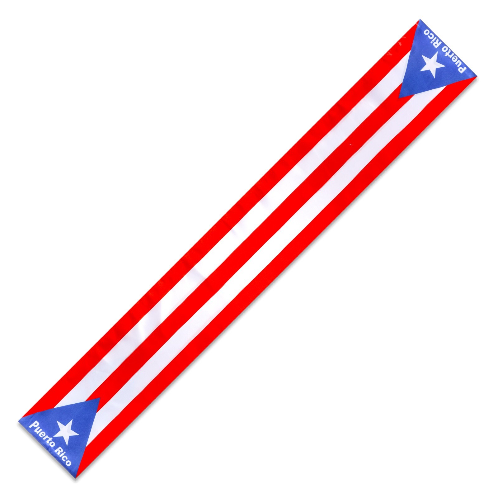 Puerto Rico Flag Double-Sided Print Scarf *NEW* One-Size Rican Gift ...