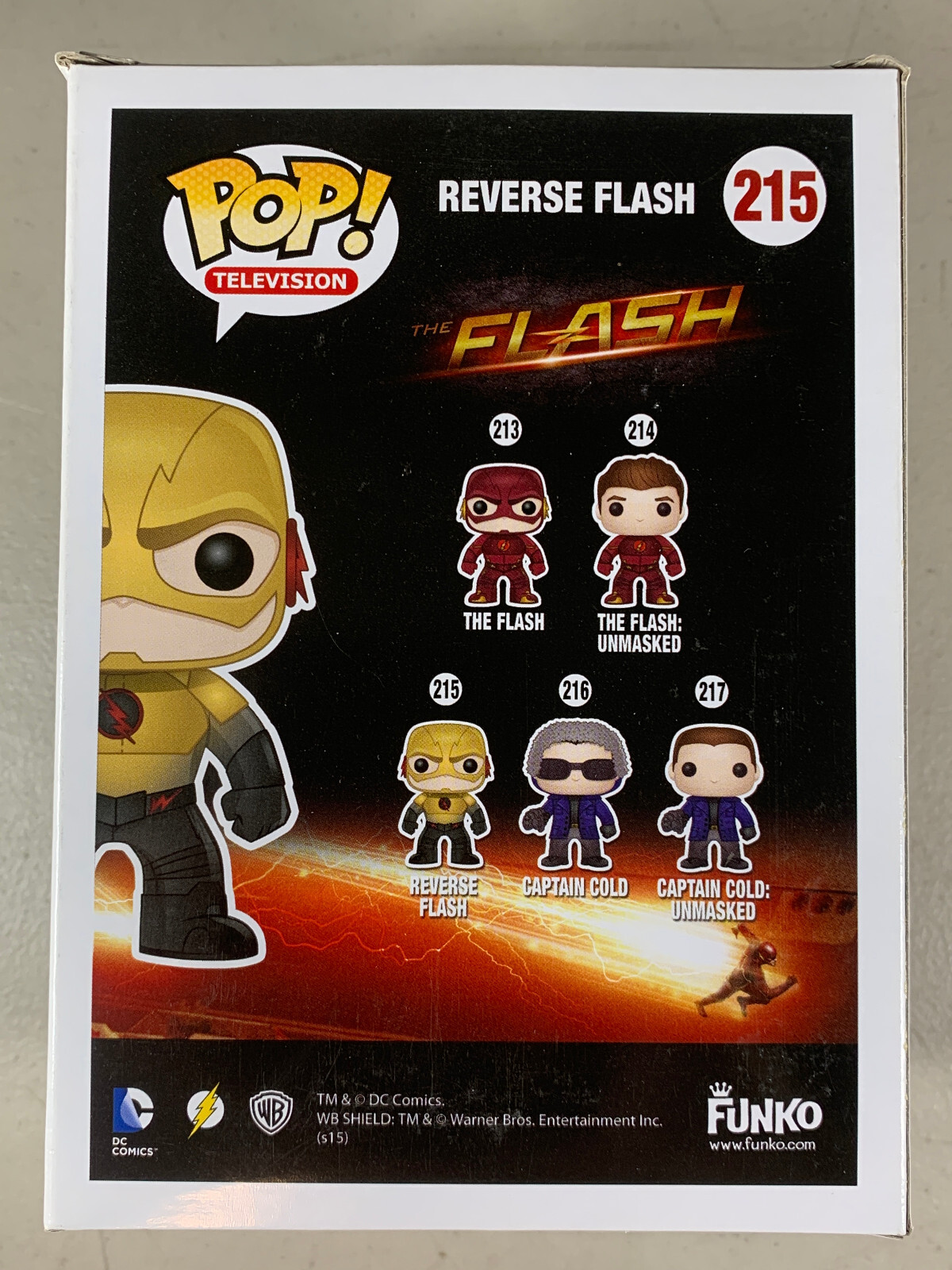 Funko Pop! Vinyl: DC Universe - Reverse Flash #215 for sale online | eBay