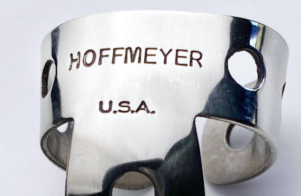 Hoffmeyer Picks National style Oval 8 sound nickel-silver finger picks CUSTOM | eBay