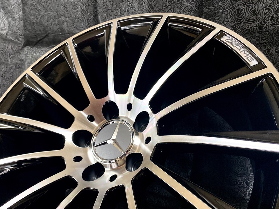 MERCEDES 20 INCH S63 STAGGERED WHEELS RIMS SET4 NEW Fits S580 S560 S550 ...