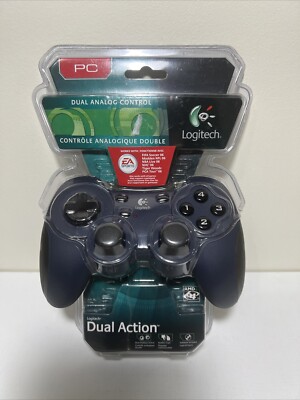Logitech Dual Action Gamepad For PC Brand New Unopened Model #963292 ...