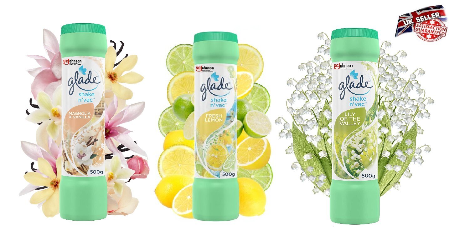 Glade Shake n'Vac Carpet Cleaner, Fresh Lemon - 500g for sale online | eBay