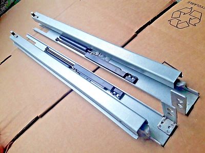 10 Pair 15" Drawer Slides Concealed Undermount Framed Hydraulic Self ...