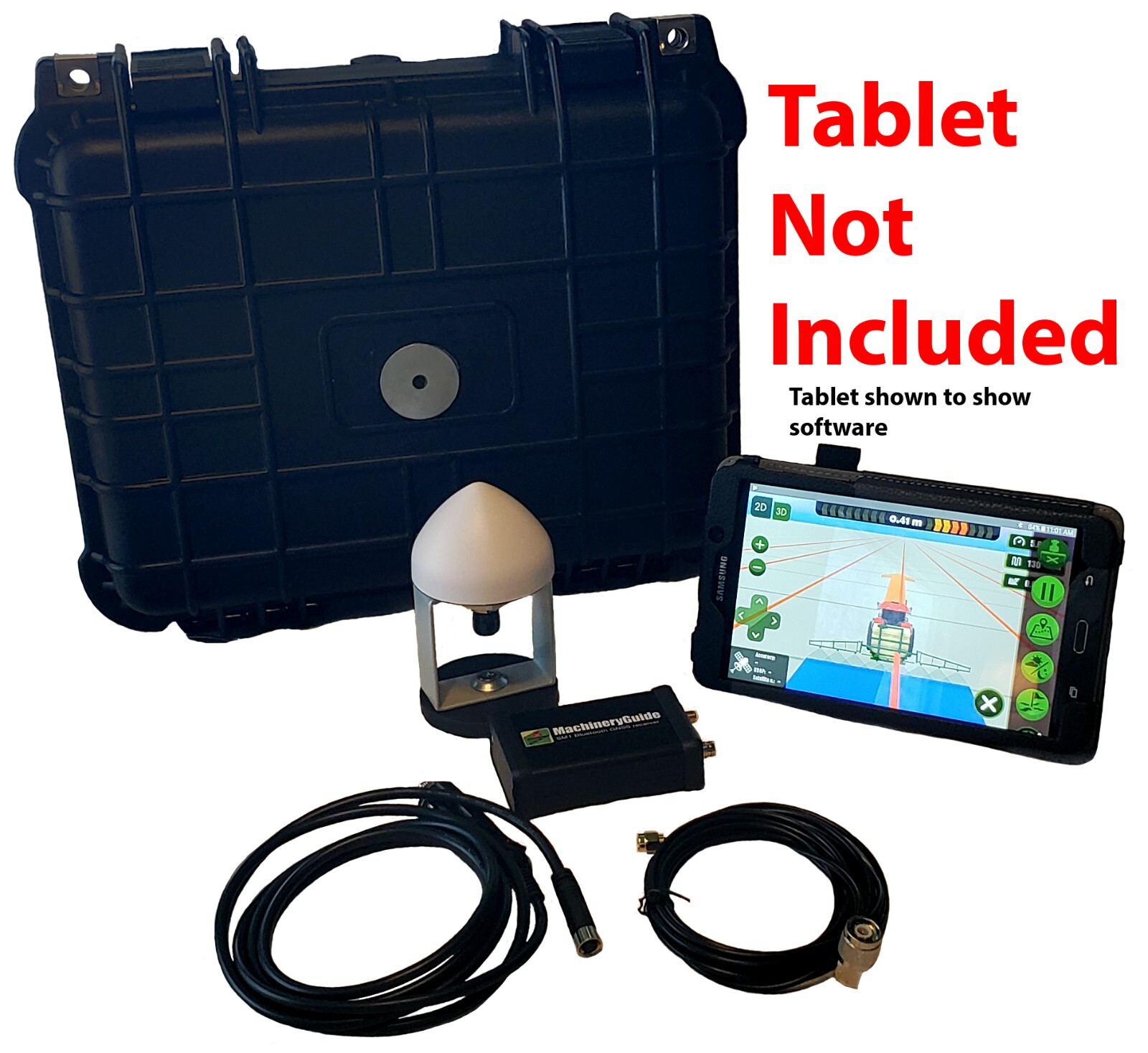 MachineryGuide GPS Guidance System Includes Software Code and Antenna ...