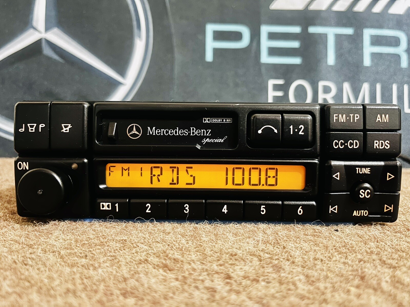 Mercedes Special Becker BE2210 Radio RDS Cassette Auto-Radio W124 W210 ...