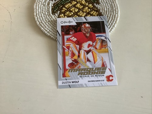 2023-24 O-Pee-Chee Marquee Rookie Card Dustin Wolf #574 | eBay