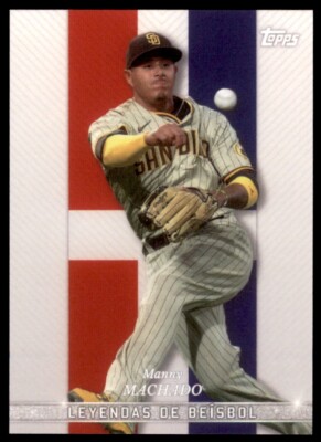 Manny Machado 2022 Topps x Wander Franco Leyendas De Beisbol Card | #40 ...