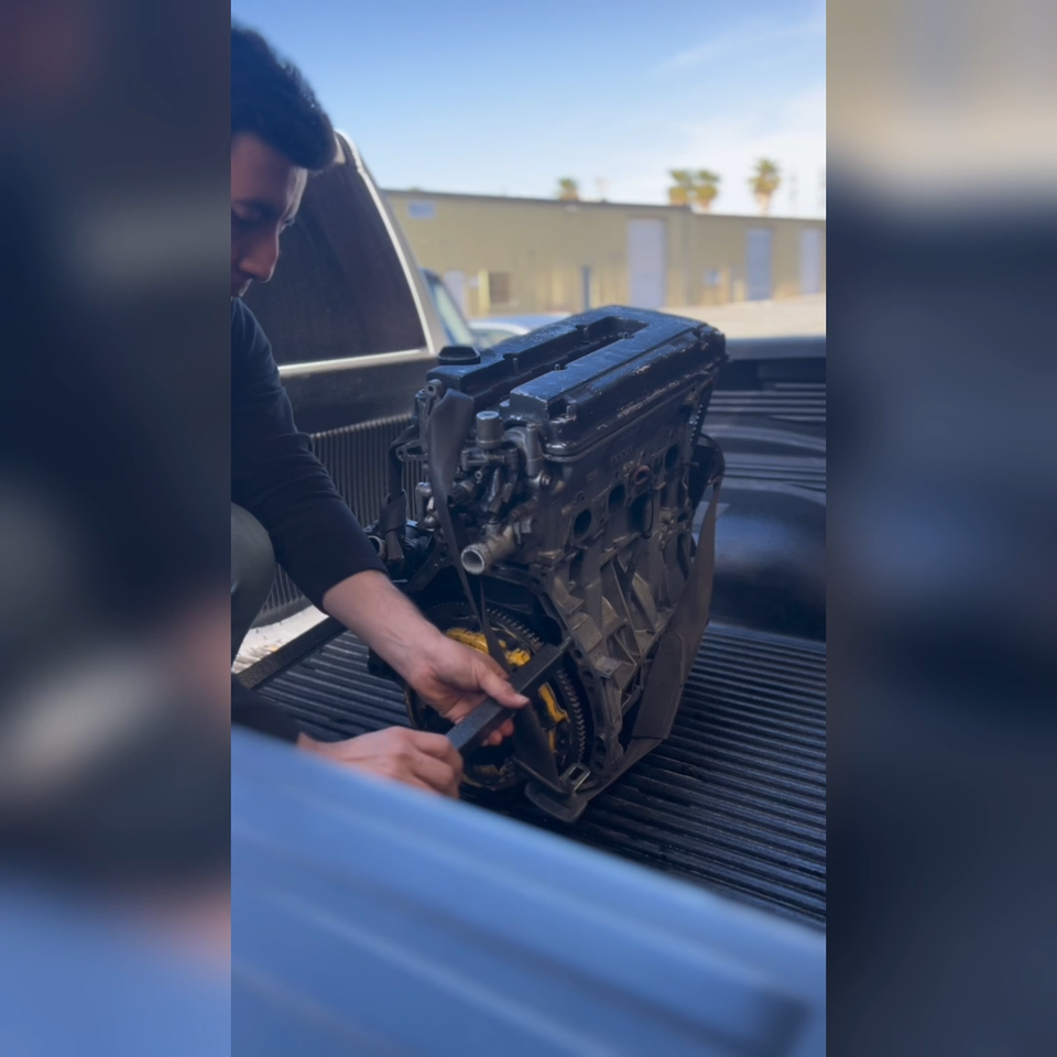 K Series K20 K24 Engine Cradle Stand Cart Quick Block Handle Bars ...