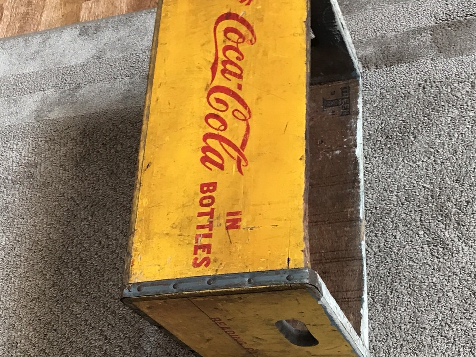 1941 COCA COLA, COKE VINTAGE WOOD TALL CASE, READING, PENNSYLVANIA | eBay