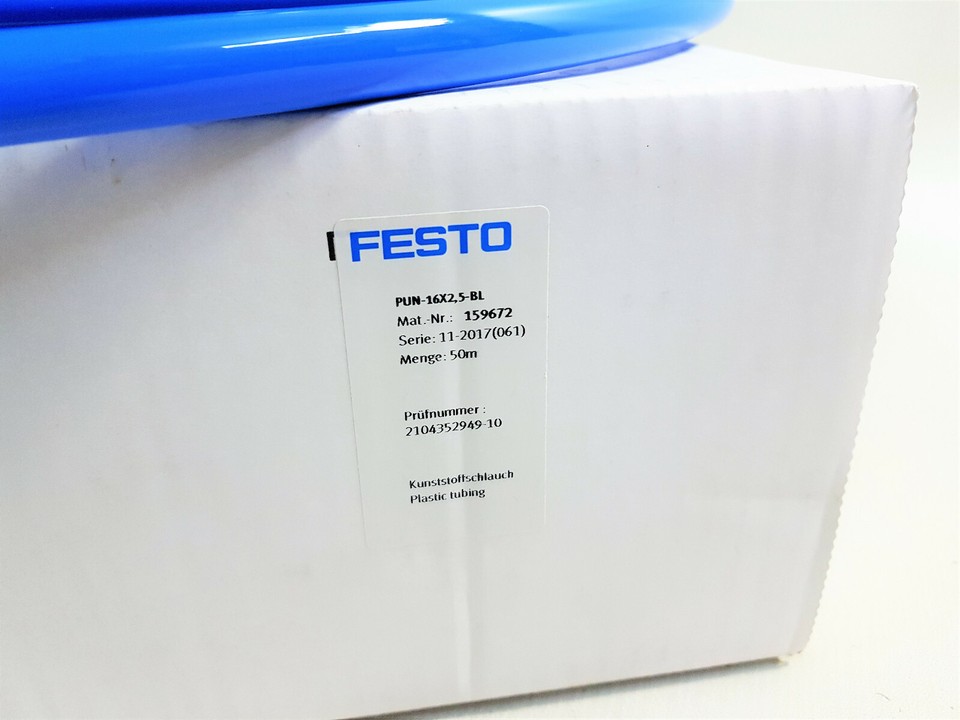Festo PUN-16x2, 5-BL Plastic Hose 159672 164ft | eBay