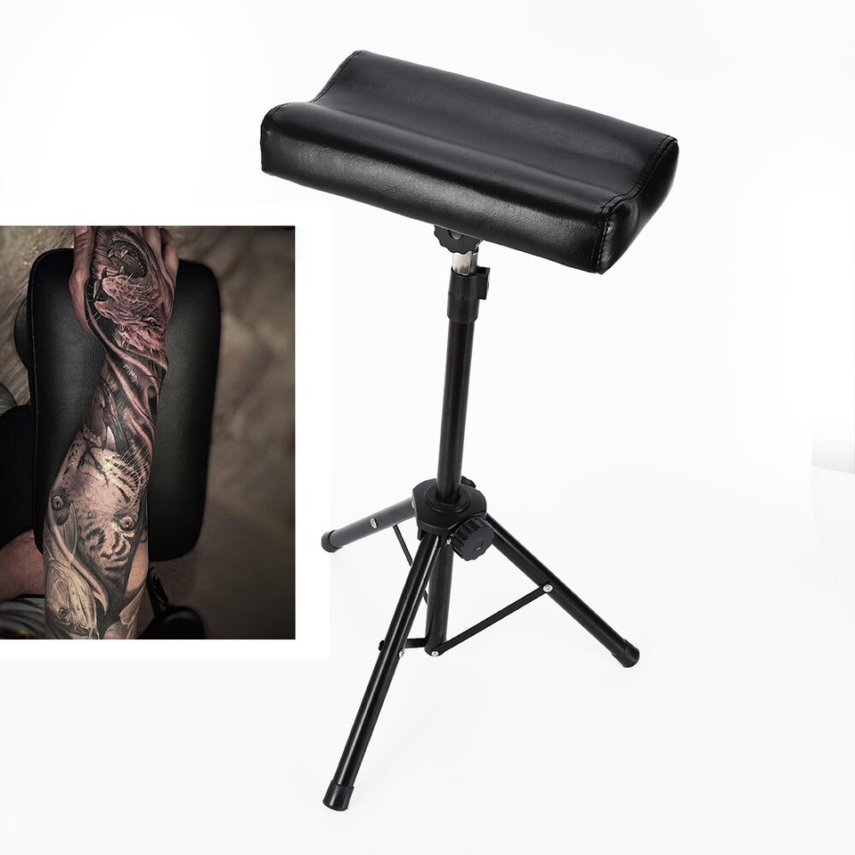 Portable Adjustable Black Tattoo Arm rest Leg Rest Tattoo Tripod Stand ...