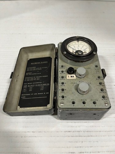 Vintage US Army TS-297/U Multimeter | eBay