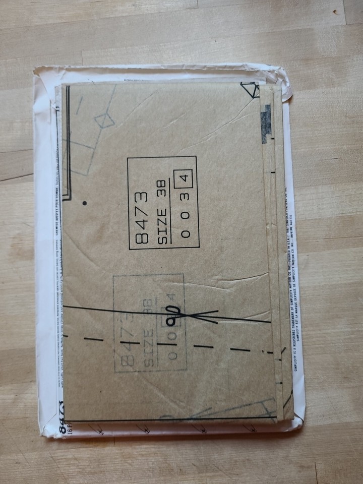 Simplicity 8473 Fitted Country Western Shirt w Button or Snap Close Sz ...