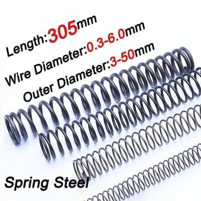 Compression Spring Steel 0.3mm - 6.0mm Wire Dia Pressure Springs / Coil ...