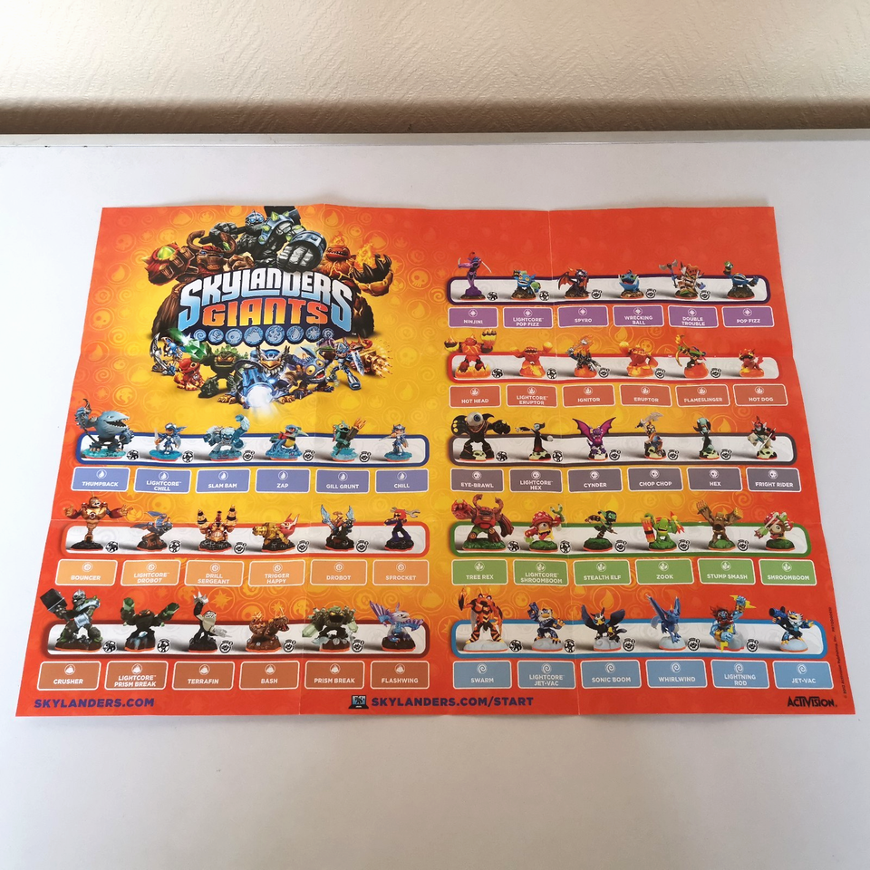 Activision Skylanders Giants Big Collection Joblot Figures Games Portal ...
