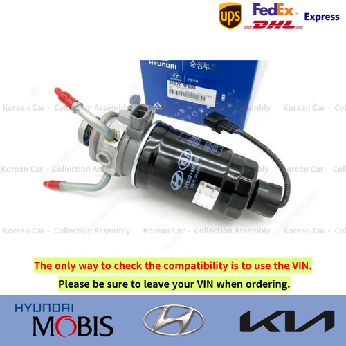 319704F800 GENUINE Fuel Filter Assy Diesel for Hyundai Porter2 2011 ...