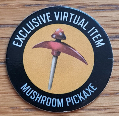 Roblox MUSHROOM PICKAXE exclusive virtual RARE CODE - IMMEDIATE ...