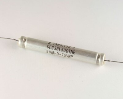 CL23BL500TNE TANSITOR CAPACITOR 50UF 75V TANTALUM FOIL AXIAL | eBay