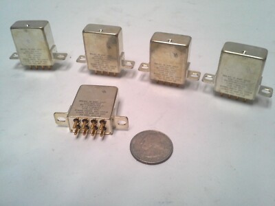 Ten New Comm. Instr. X22-104-039 Relays 2PDT, 28VDC Coil 10A Type I | eBay