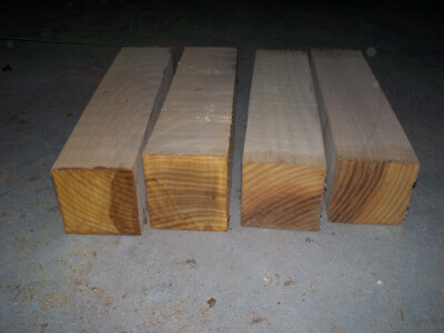 B GRADE: ONE MAPLE KILN DRIED TURNING BLOCK LUMBER LATHE BLANKS 3" X 3 ...