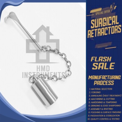 Desmarres Weighted Nasal Retractor – Ideal for Rhinoplasty and Plastic ...