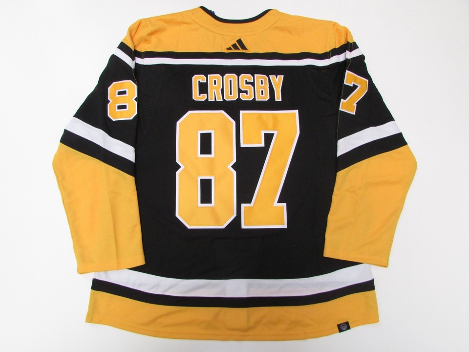 CROSBY PITTSBURGH PENGUINS AUTHENTIC ADIDAS REVERSE RETRO 2.0 HOCKEY ...