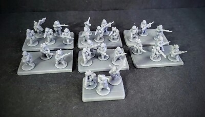 Flames of War Japanese Hohei Infantry Platoon X7 Lot Fow 15mm | eBay ...