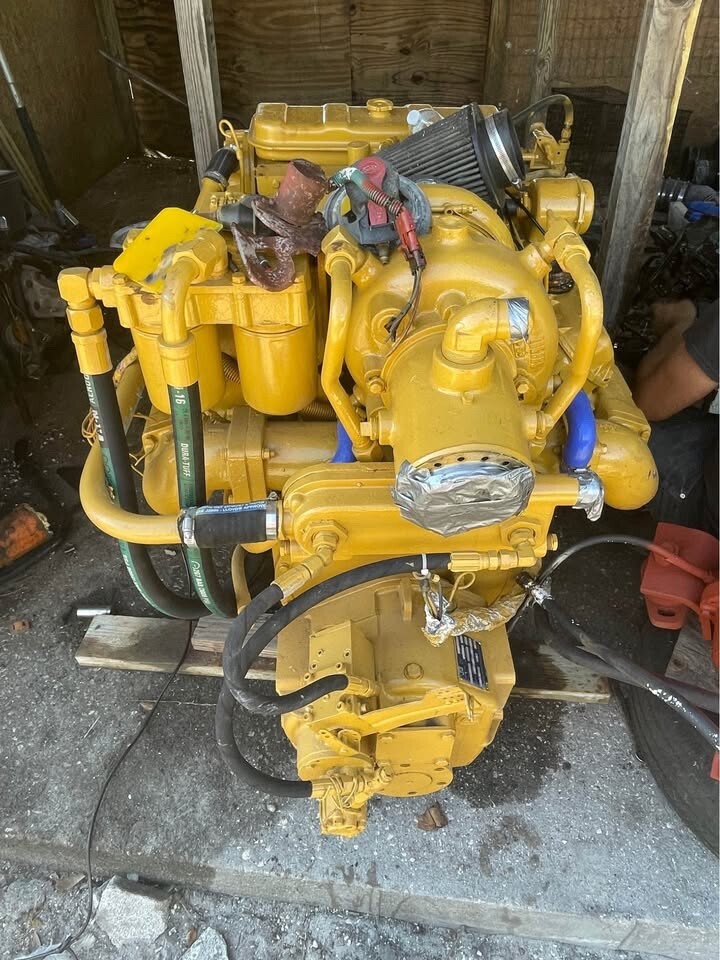 Caterpillar (CAT) 3208 TURBO Diesel Engine 320 hp with ZF 2-1 Gear | eBay
