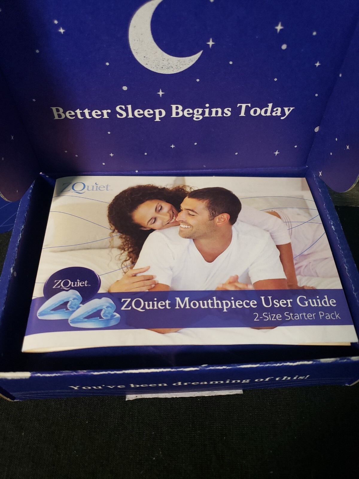 ZQuiet ainti snore Clear Starter pack 2 piece Brand New Sealed! | eBay