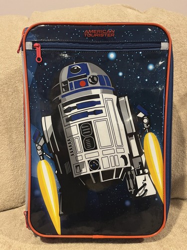 American Tourister STAR WARS R2-D2 Luggage Rolling Soft Suitcase Disney ...