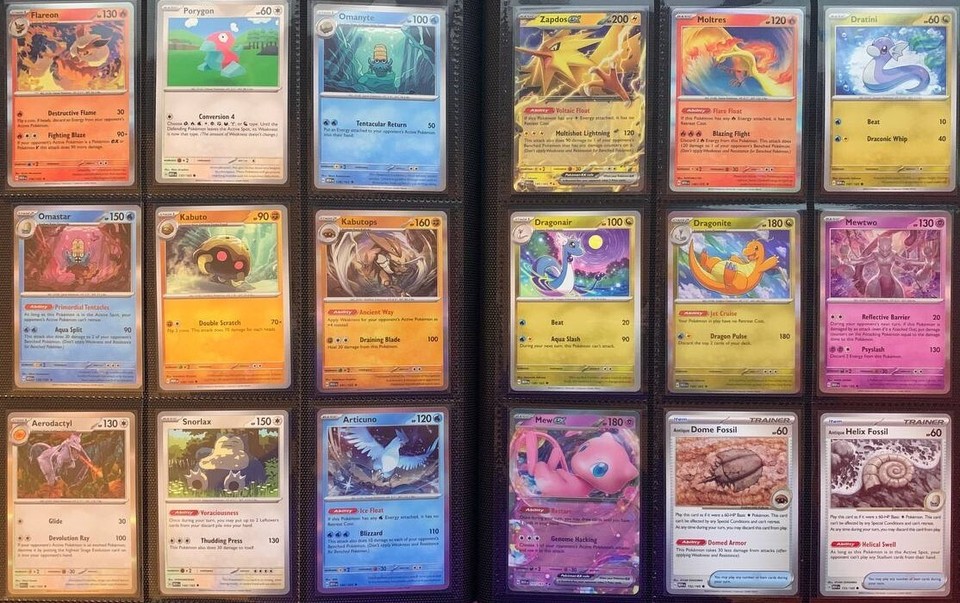 Pokemon 151 TCG - Complete Set 165/165 - All 12 EX & HOLO Cards - NM/M ...