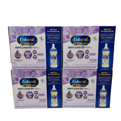 Enfamil Gentlease Ready To Feed Infant Formula 4 - 6pks (24 bottles ...