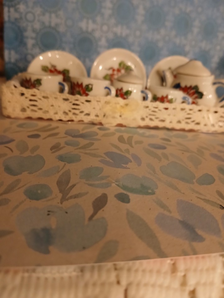 Dolls Miniature Fairylite Tea Set.1950s. Vintage. Please See Photos ...