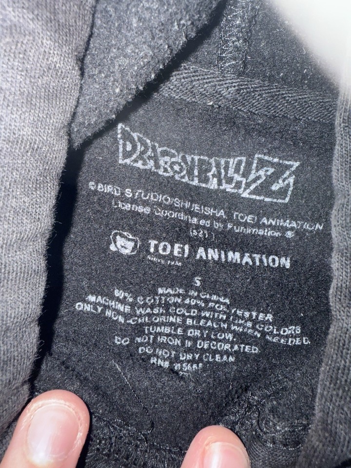 Dragon ball Z Graphic Hoodie Size S | eBay