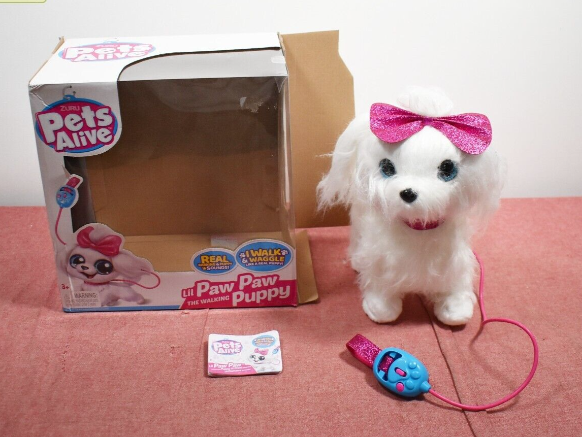 Pets Alive Lil' Paw Paw Walking Puppy | eBay