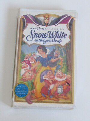 Disney Snow White VHS First to Video New Factory Sealed Rare HTF! | eBay