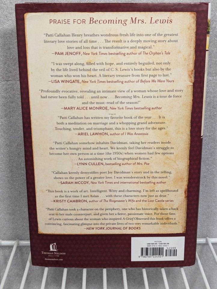 Becoming Mrs. Lewis: The Improbable Love Story of Joy Davidman and C. S ...