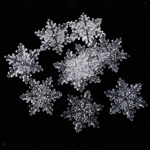 Clear Acrylic Crystal Snowflake Buttons Sewing Wedding Table | eBay