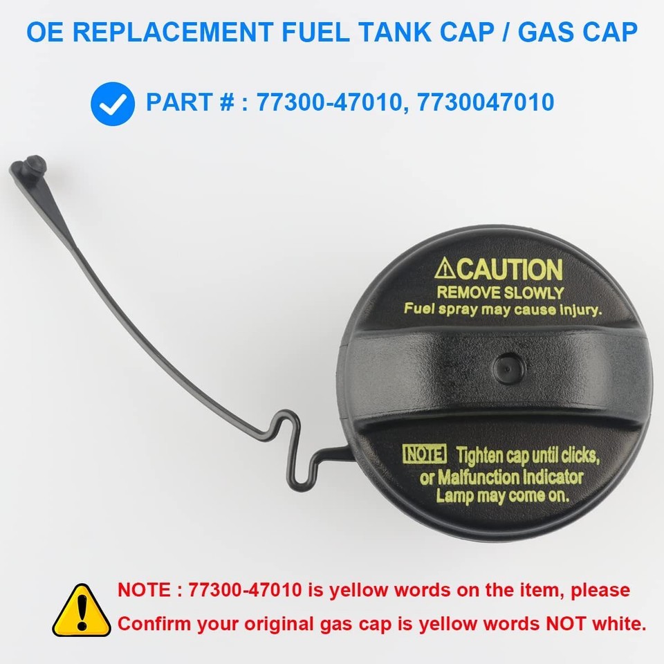 Gas Cap Fuel Cap Replace 77300-47010, 7730047010 Fit for Toyota Prius ...